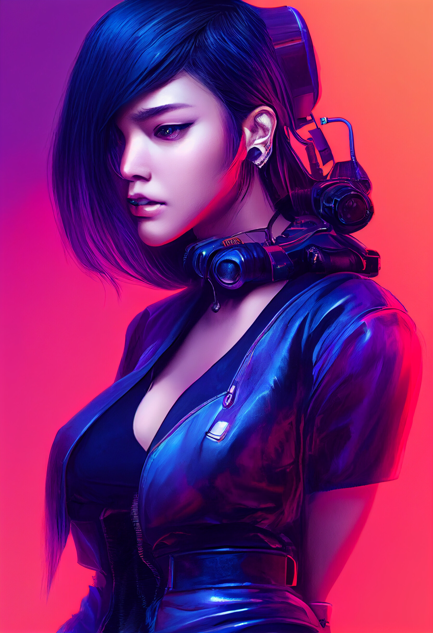ArtStation - Cyberpunk princess | Artworks