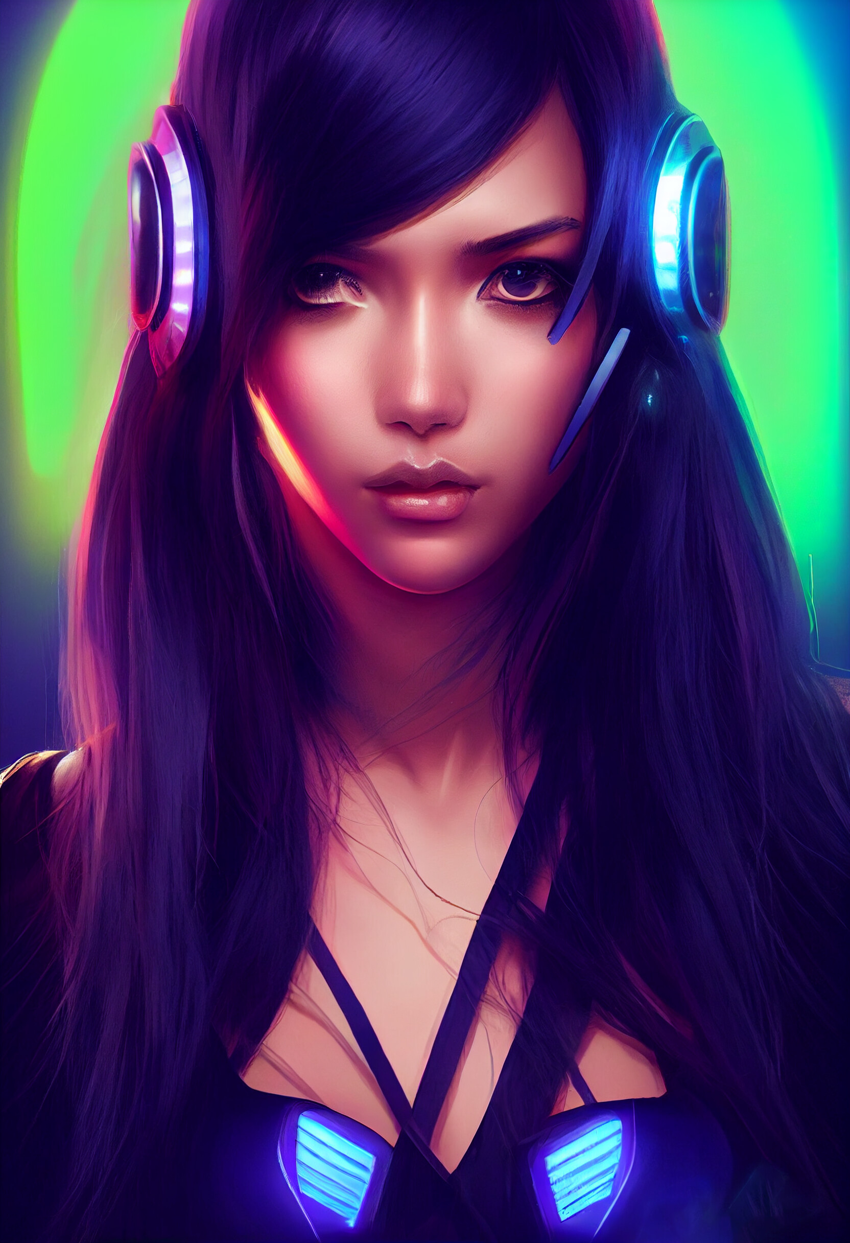 ArtStation - Cyberpunk princess | Artworks