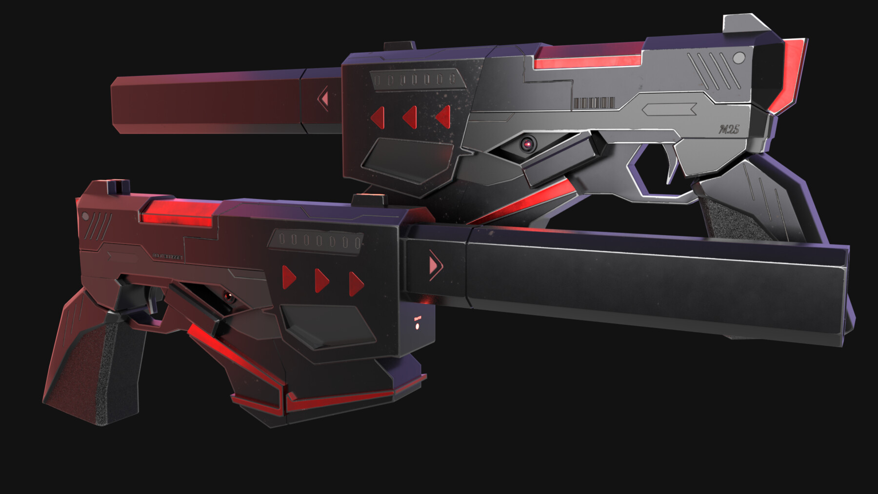 ArtStation - M25_Gun | Game Assets