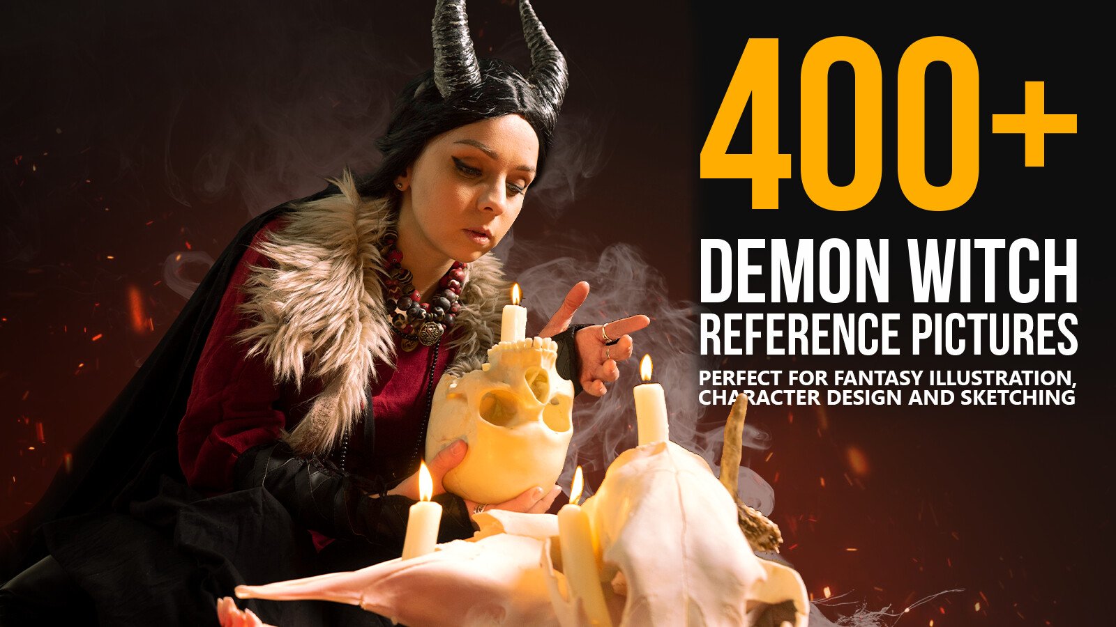 ArtStation - 400+ Demon Witch Reference Pictures for Artists | Resources