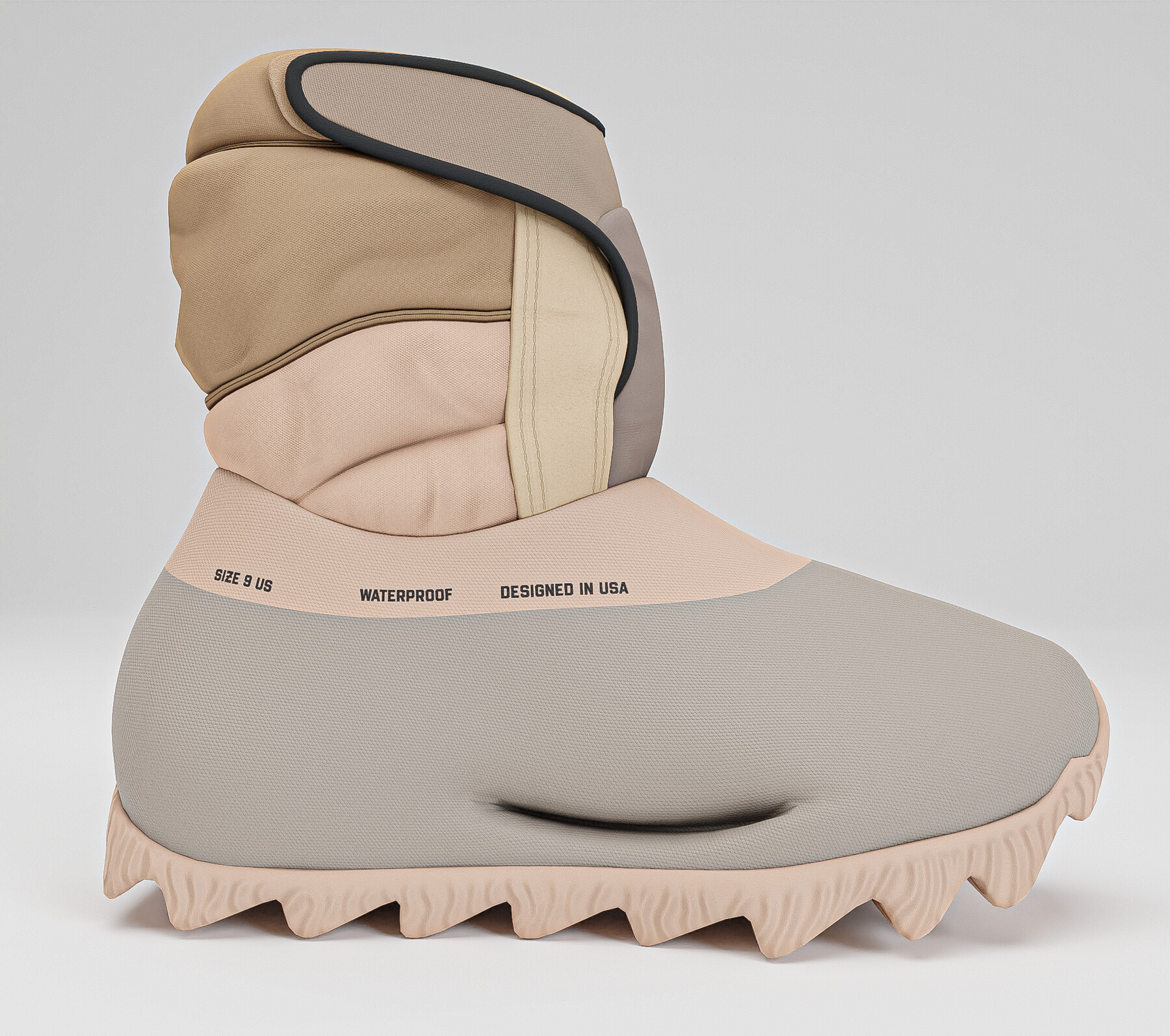 ArtStation - Adidas Yeezy Knit RNR Boot 4 COLORS | Game Assets