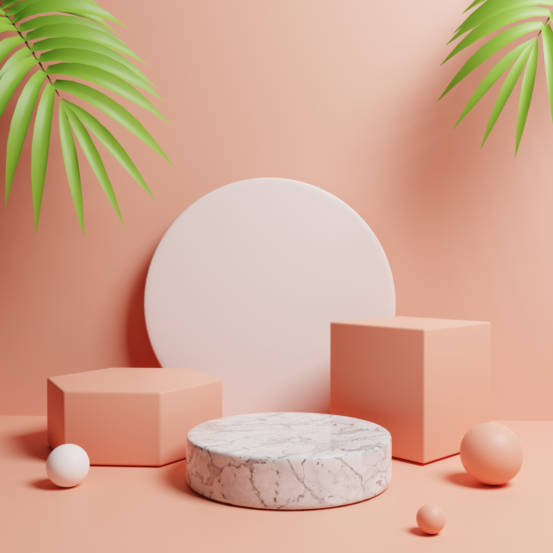 ArtStation - 3d rendering of pastel color backdrop blender 3.x | Resources