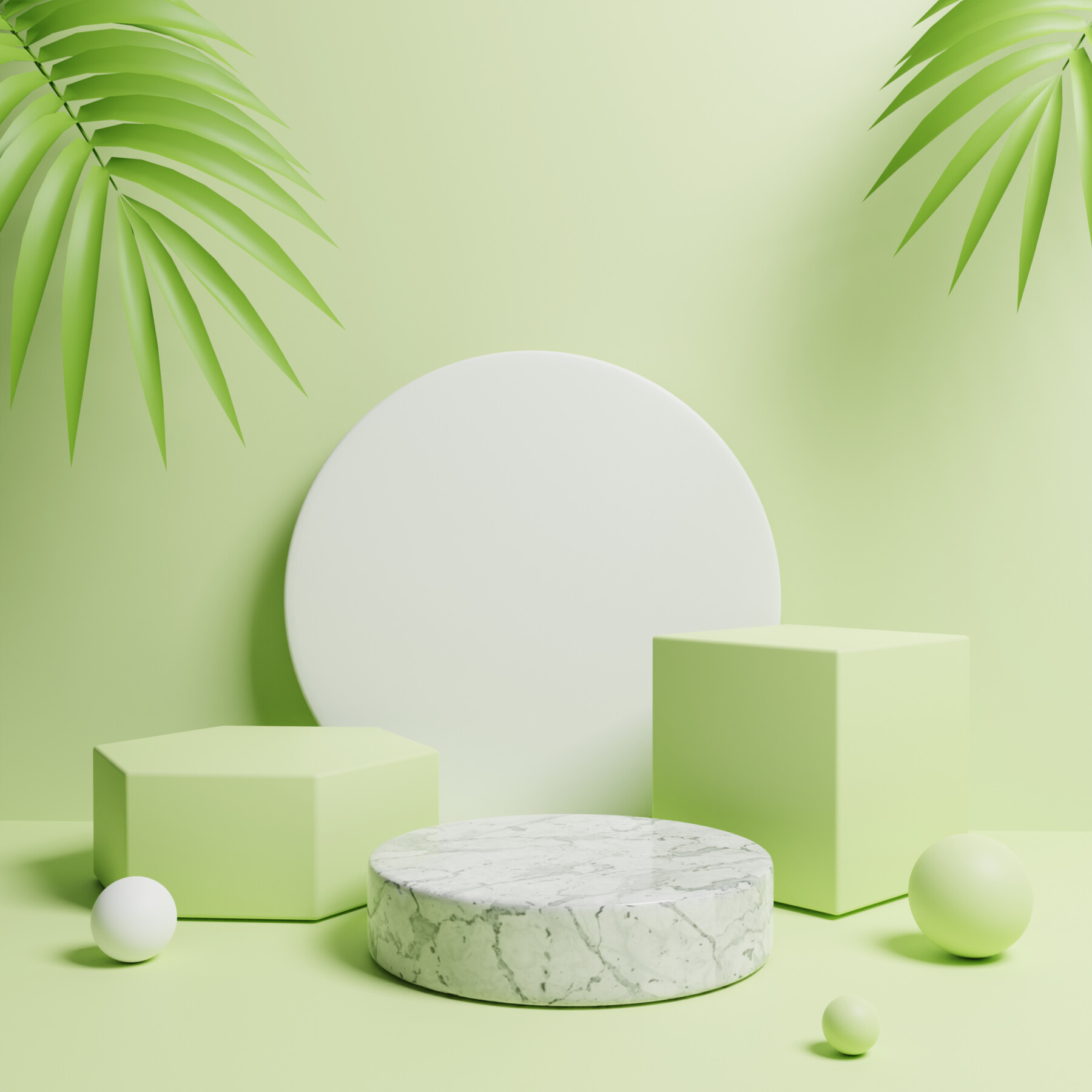 ArtStation - 3d rendering of pastel color backdrop blender 3.x | Resources