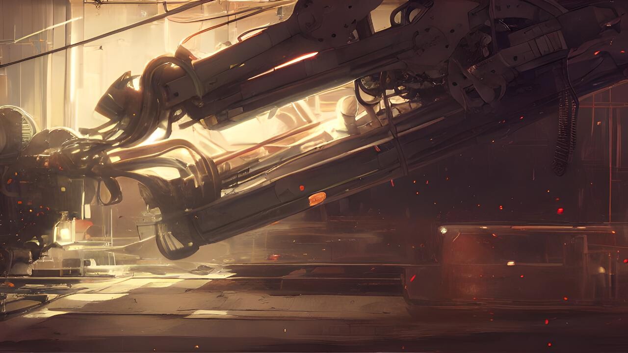 ArtStation - 02 Hangar Garage Ex Machina 3100 jpg pack runwayml art | Artworks