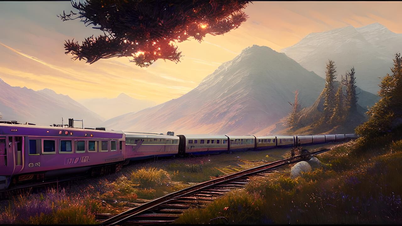 ArtStation - 07 fast train 1100 jpg pack runwayml art | Artworks