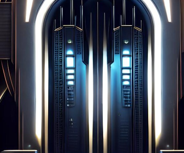 ArtStation - 28 double door texture elevator 3200 jpg pack runwayml art ...