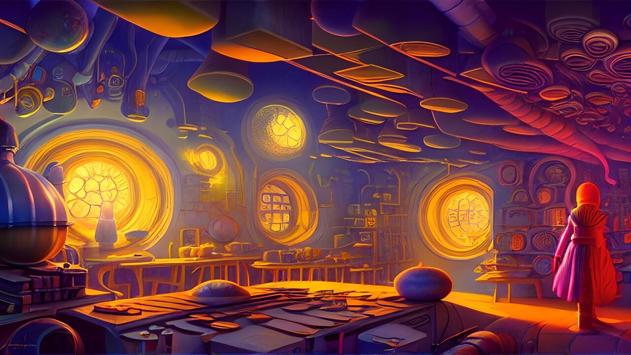 ArtStation - 40 wizards laboratory 1300 jpg pack runwayml art | Artworks