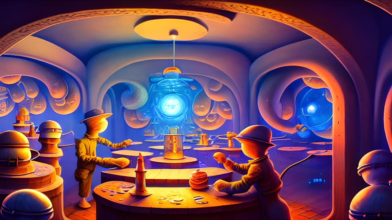 ArtStation - 40 wizards laboratory 1300 jpg pack runwayml art | Artworks