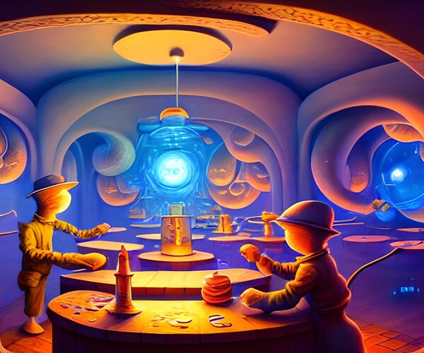 ArtStation - 40 wizards laboratory 1300 jpg pack runwayml art | Artworks