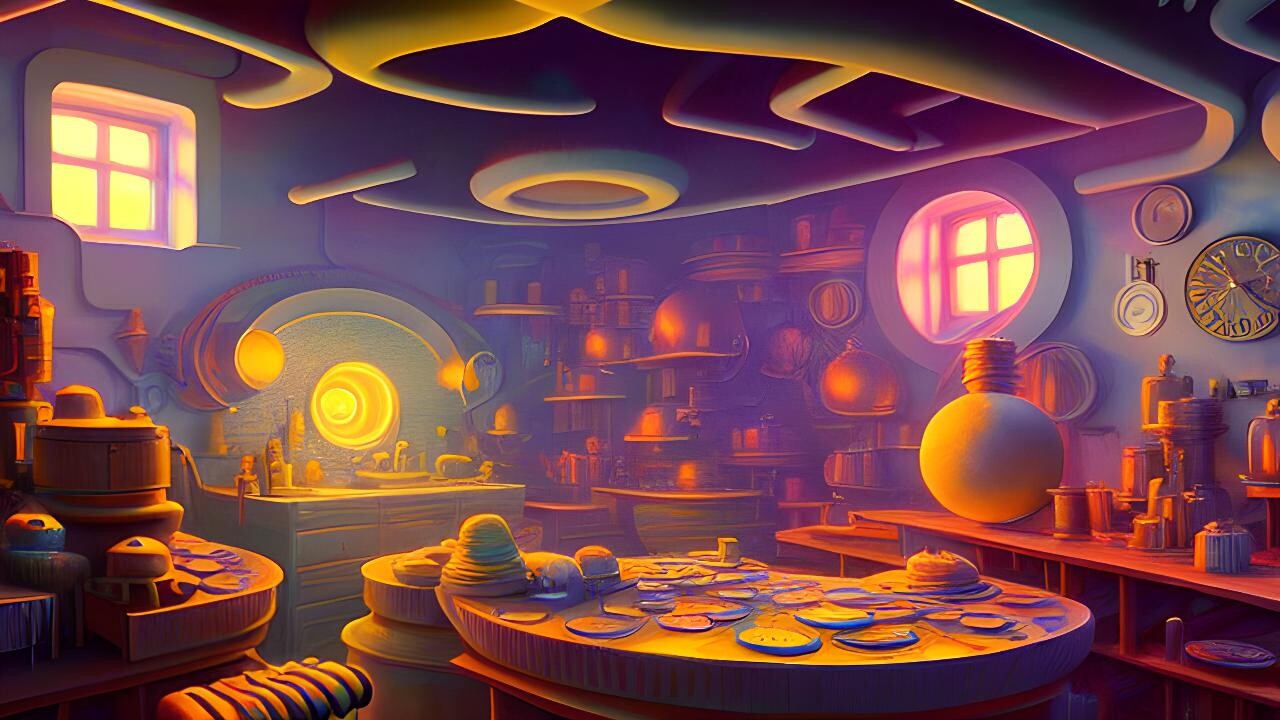 ArtStation - 40 wizards laboratory 1300 jpg pack runwayml art | Artworks