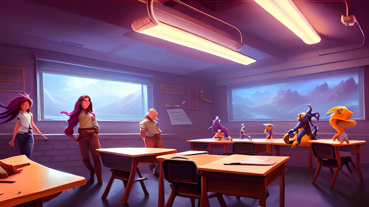 ArtStation - 43 school class room of university 1600 jpg pack runwayml art | Artworks