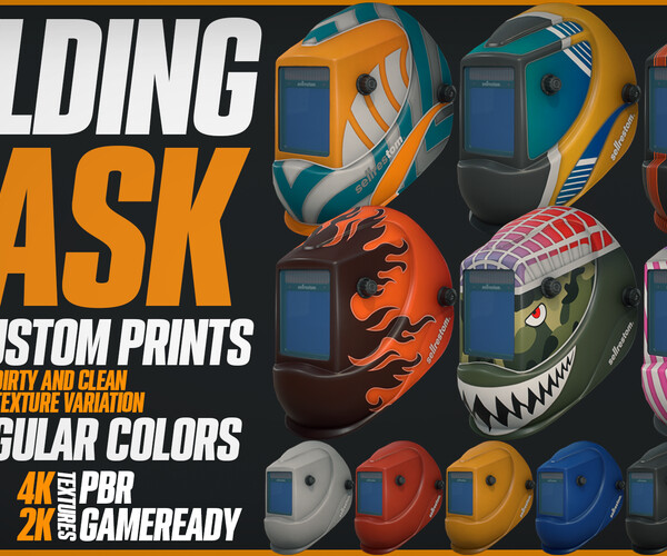 ArtStation - Welding mask | Game Assets