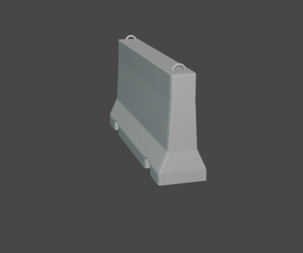 ArtStation - Concrete block 3D model | Resources