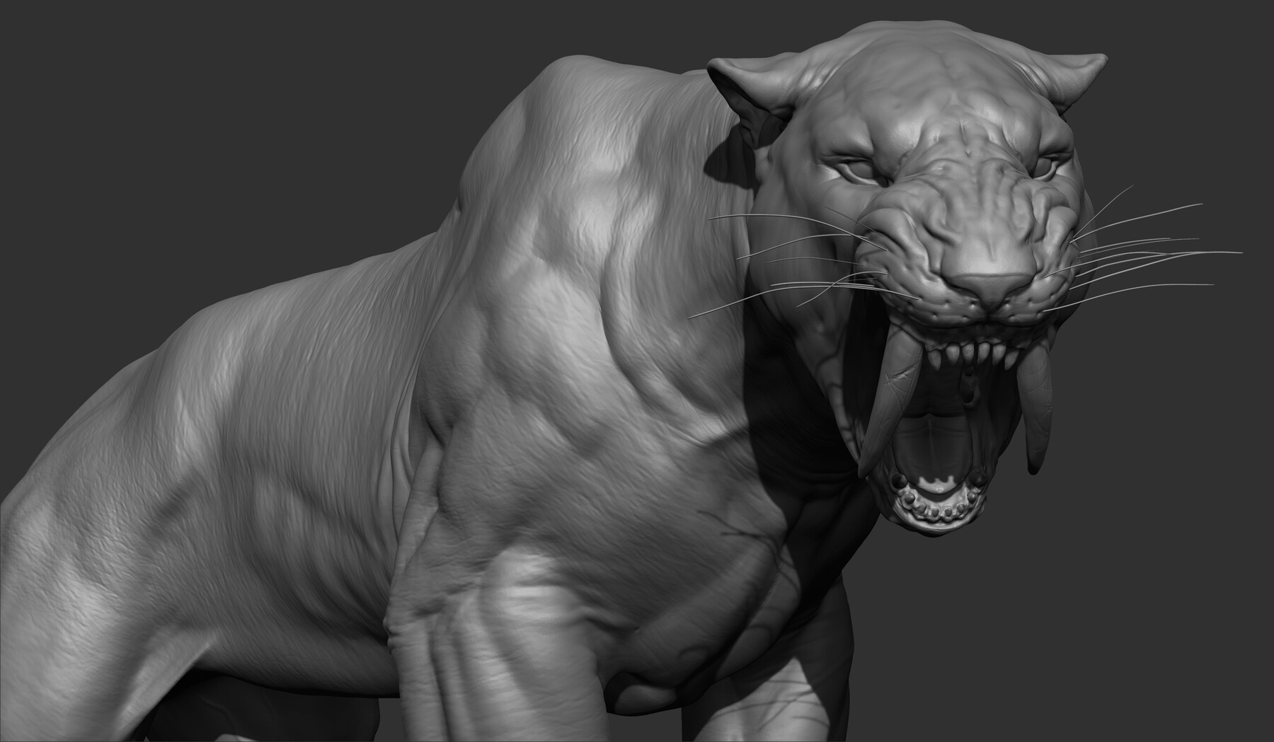 ArtStation - Printable Sabertooth | Resources