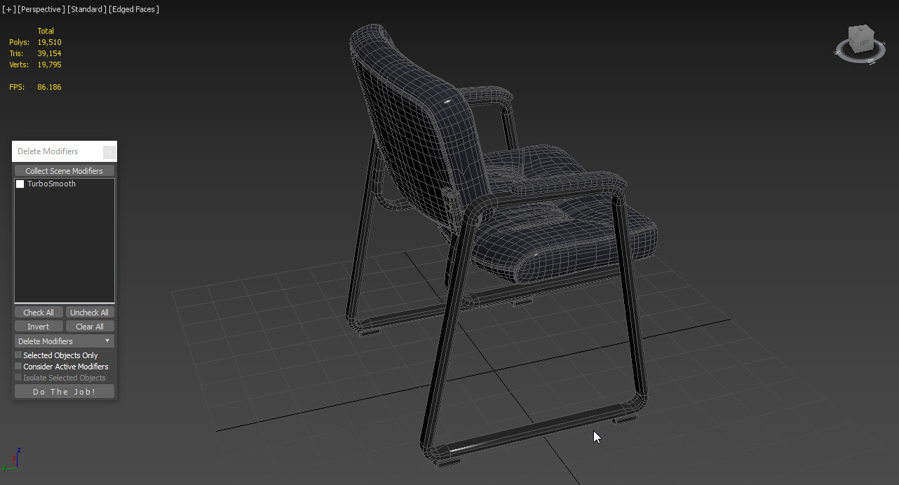 ArtStation - OFM ESS-9015 Bonded Leather Executive Side Chair 3D Model | Resources