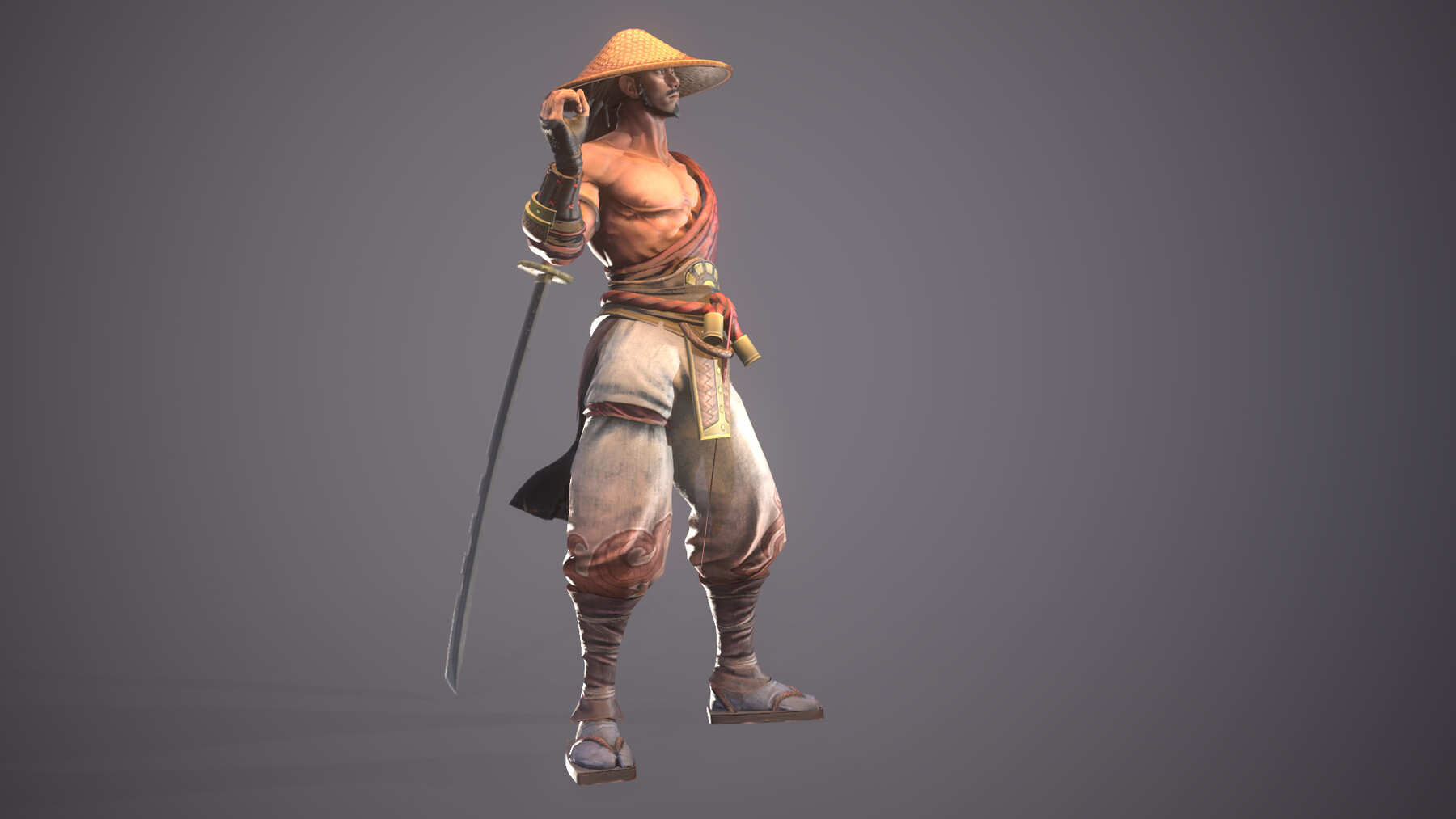 ArtStation - Armored Male Ninja | Game Assets
