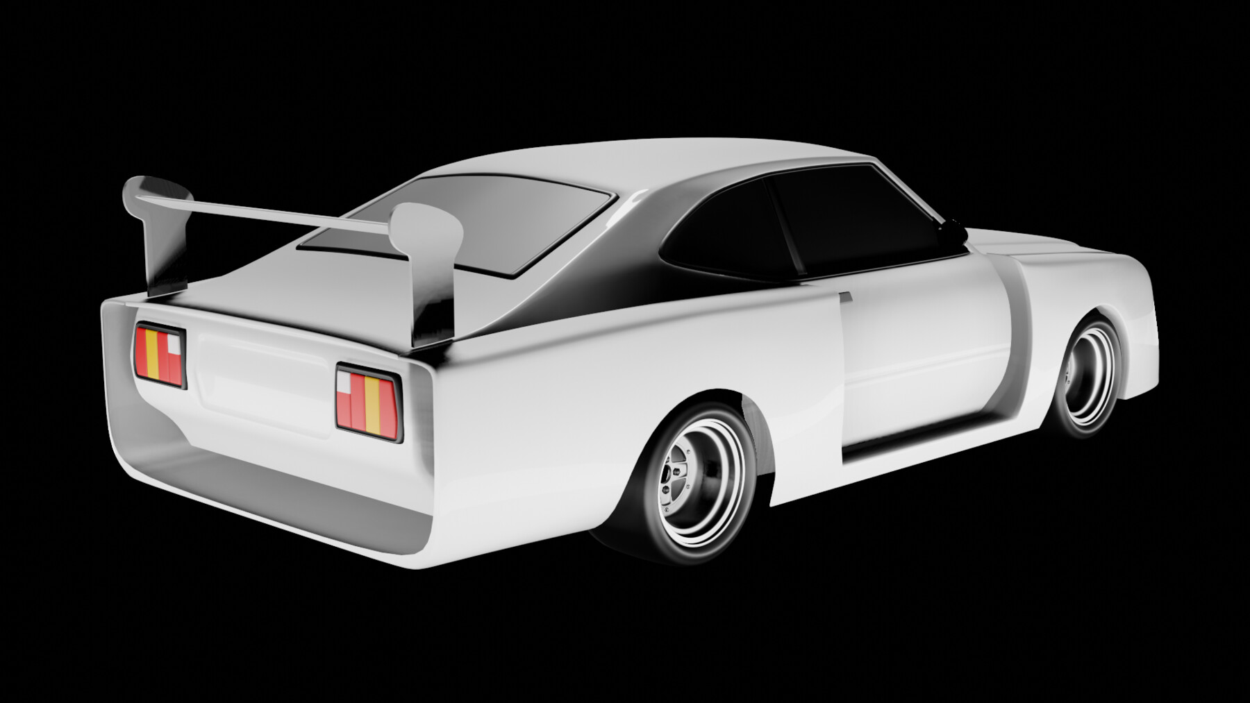 ArtStation - TOYOTA COROLLA gr.5 turbo (KE30) solid white body | Game ...
