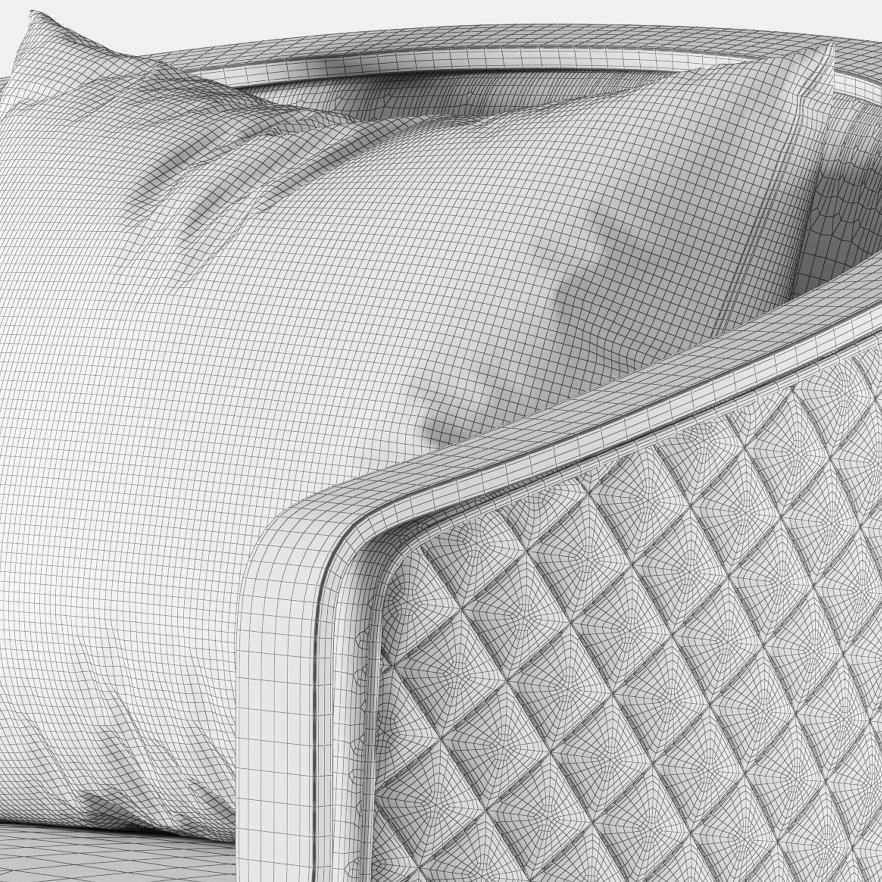 ArtStation - Rugiano Paris Armchair 3d model | Resources