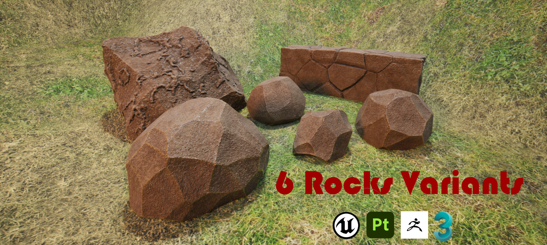 ArtStation - Rocks | Game Assets
