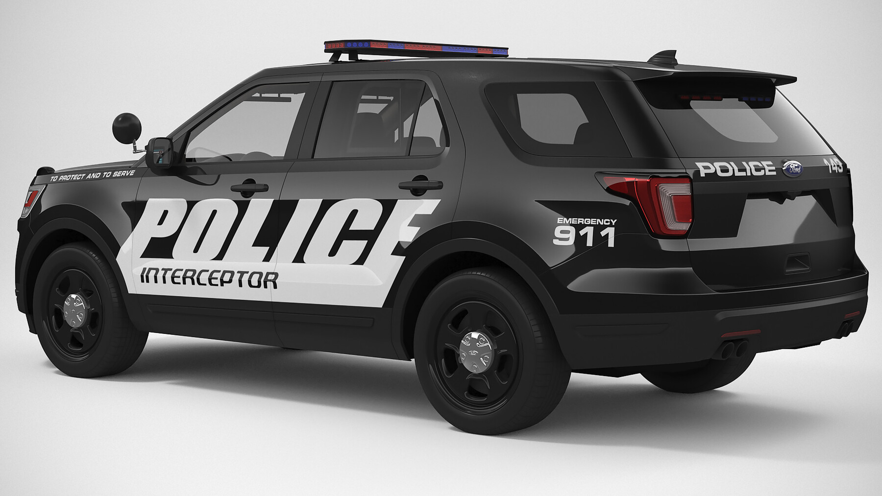 ArtStation - Ford Explorer 2019 Police | Resources