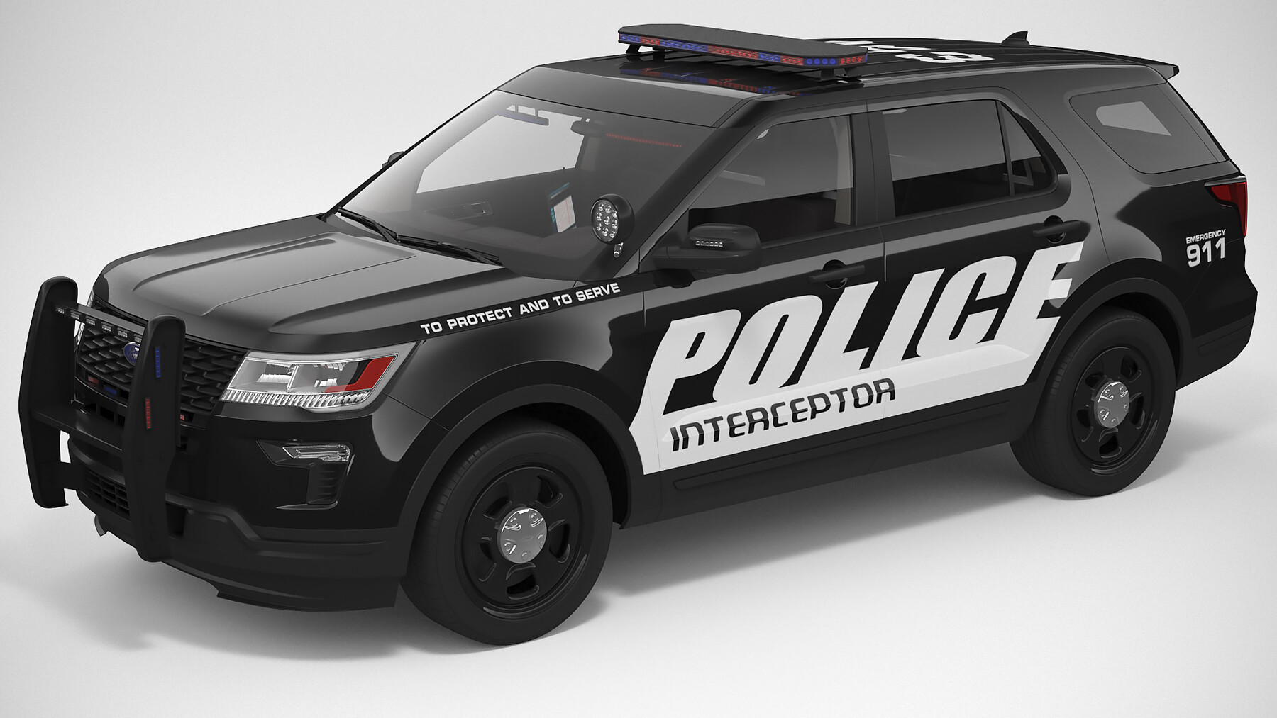 ArtStation - Ford Explorer 2019 Police | Resources