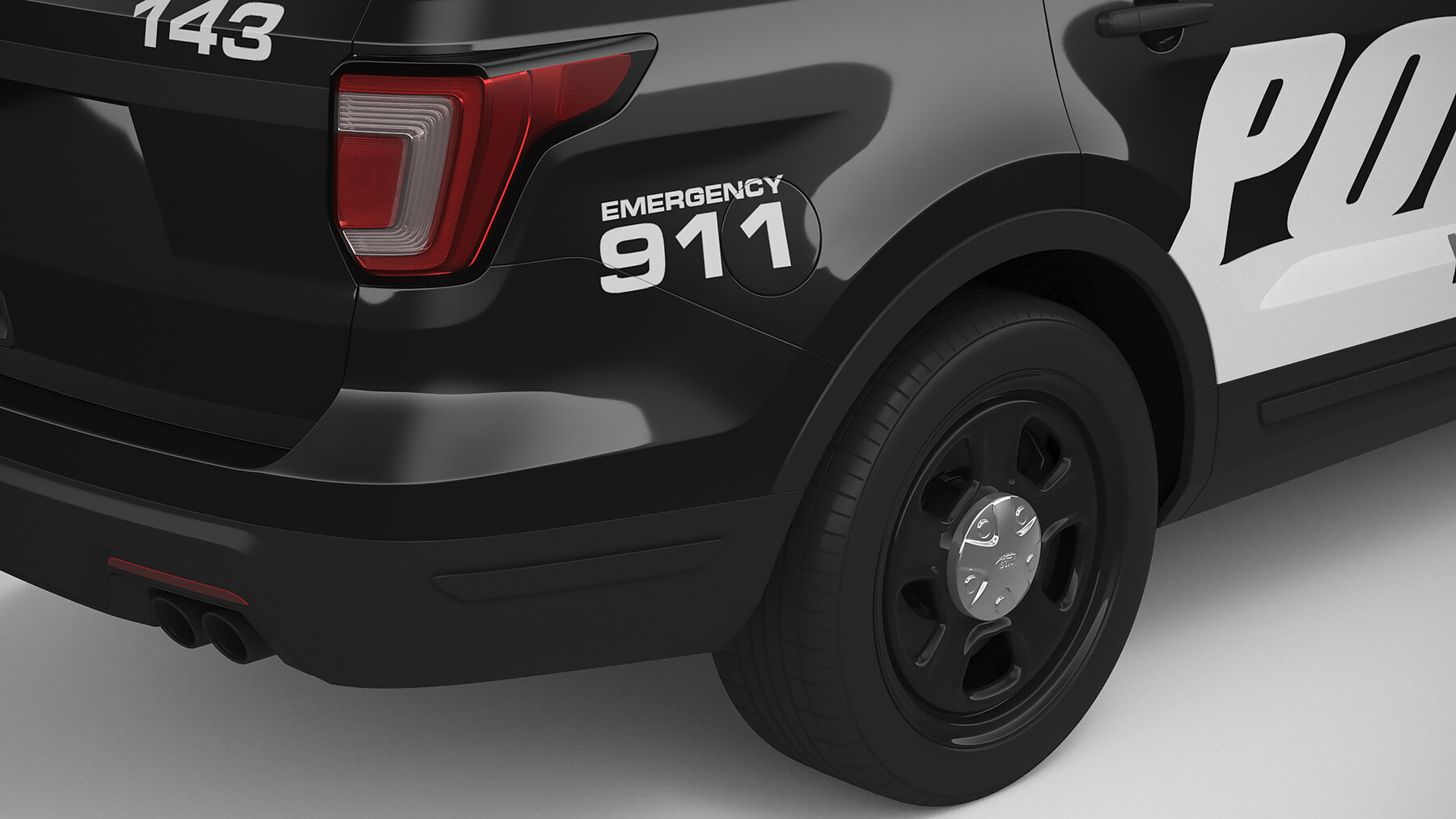 ArtStation - Ford Explorer 2019 Police | Resources