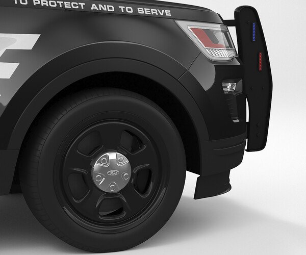 ArtStation - Ford Explorer 2019 Police | Resources