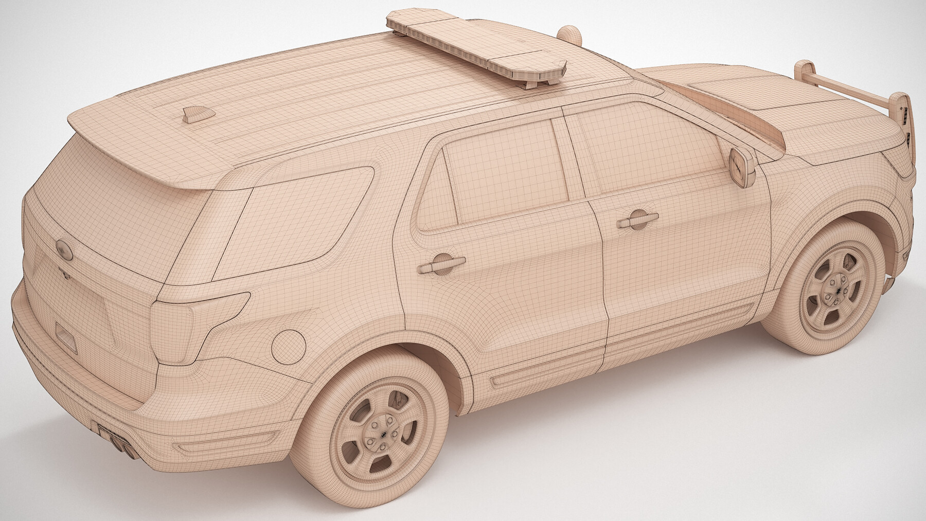 ArtStation - Ford Explorer 2019 Police | Resources