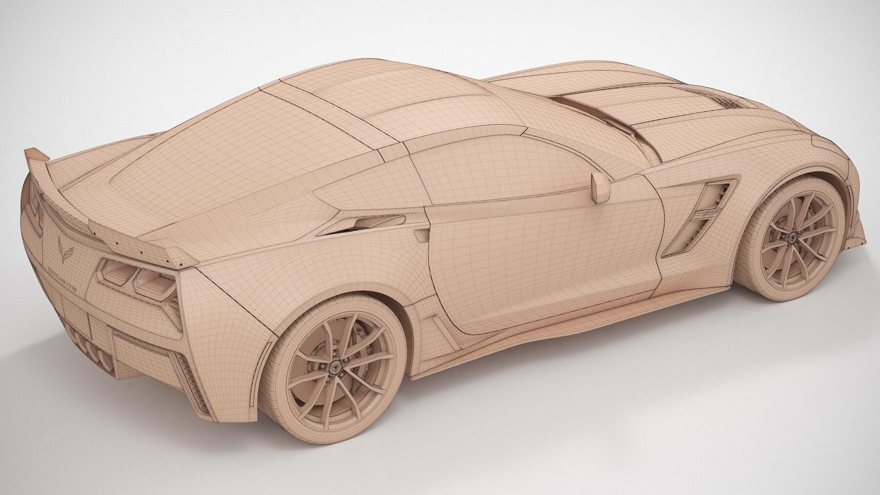 ArtStation - Chevrolet Corvette Grand Sport 2019 | Resources