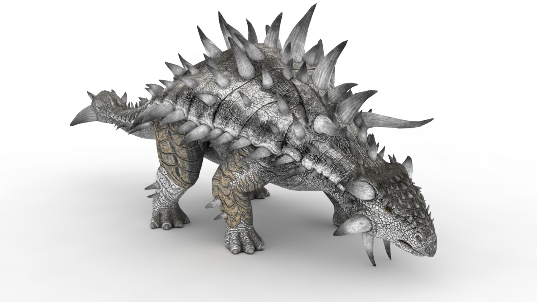 ArtStation - Ankylo collectible | Game Assets