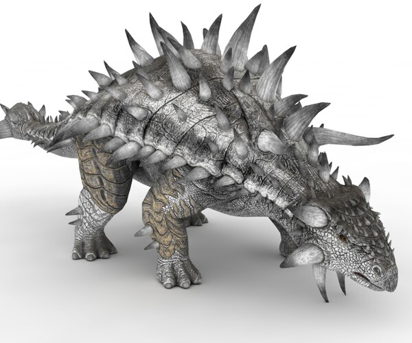 ArtStation - Ankylo collectible | Game Assets