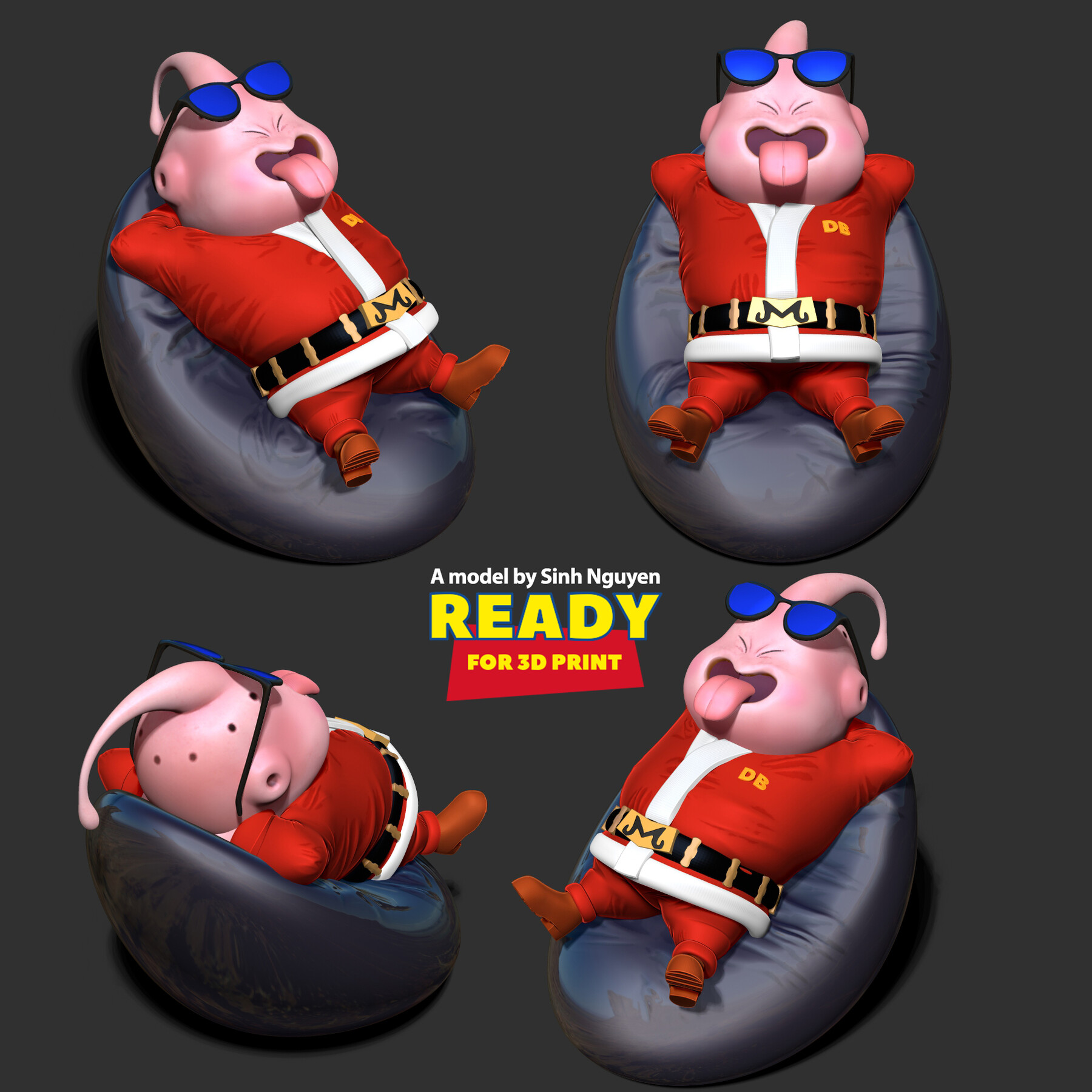 ArtStation - Santa Buu resting | Resources