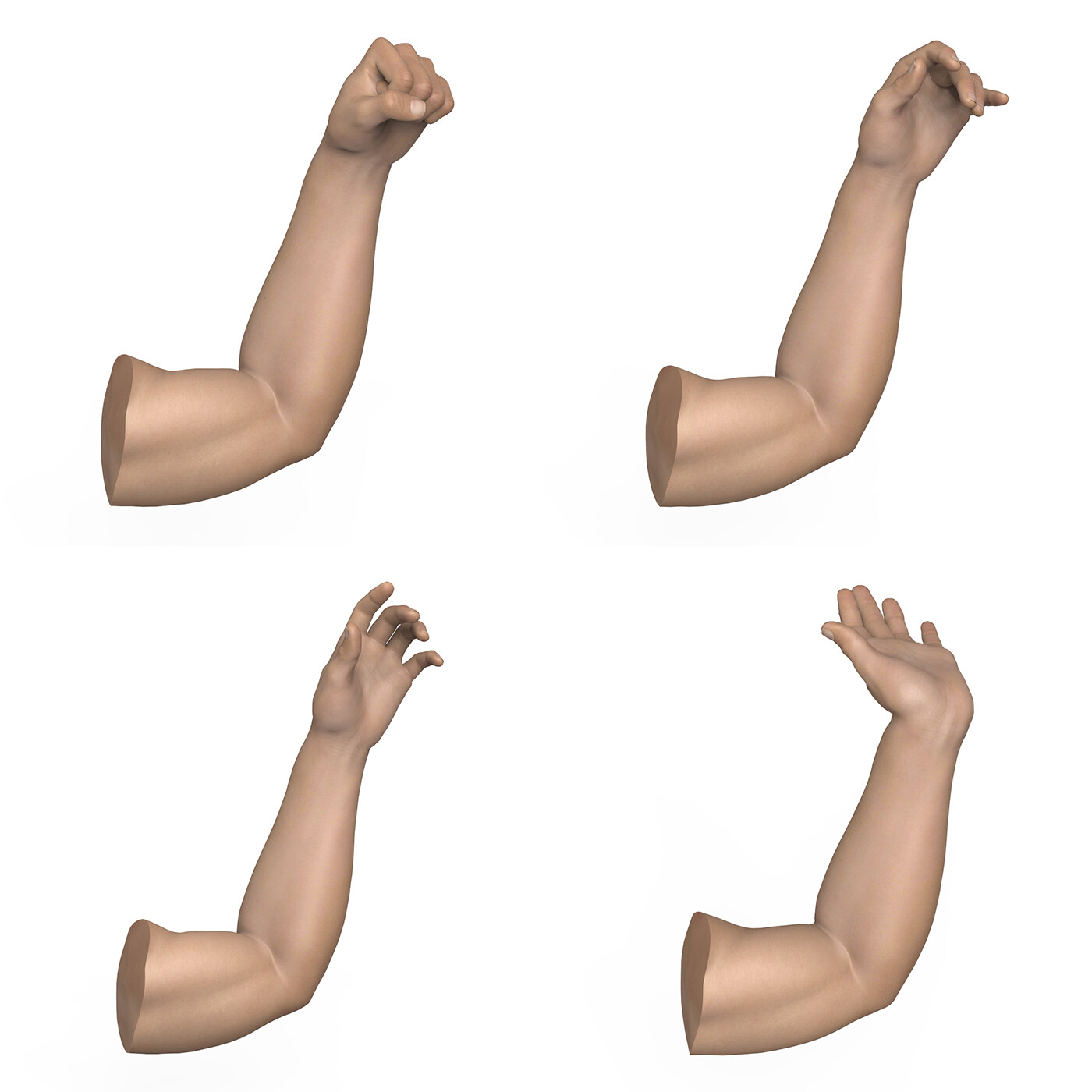 ArtStation - 40 Hand Pose Collection | Resources