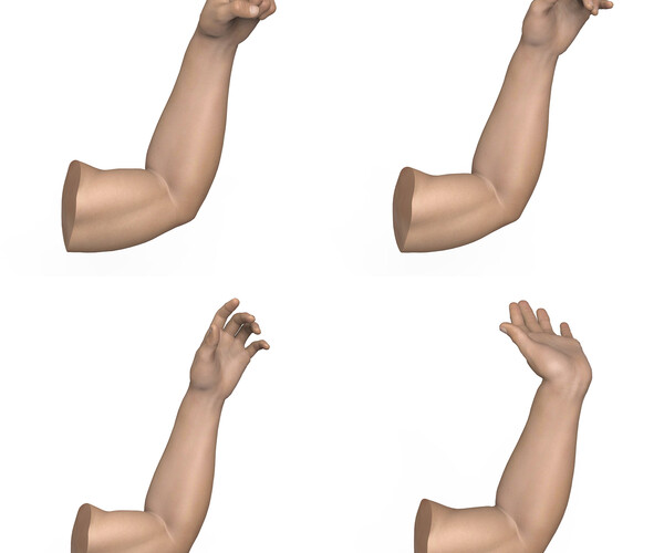 ArtStation - 40 Hand Pose Collection | Resources