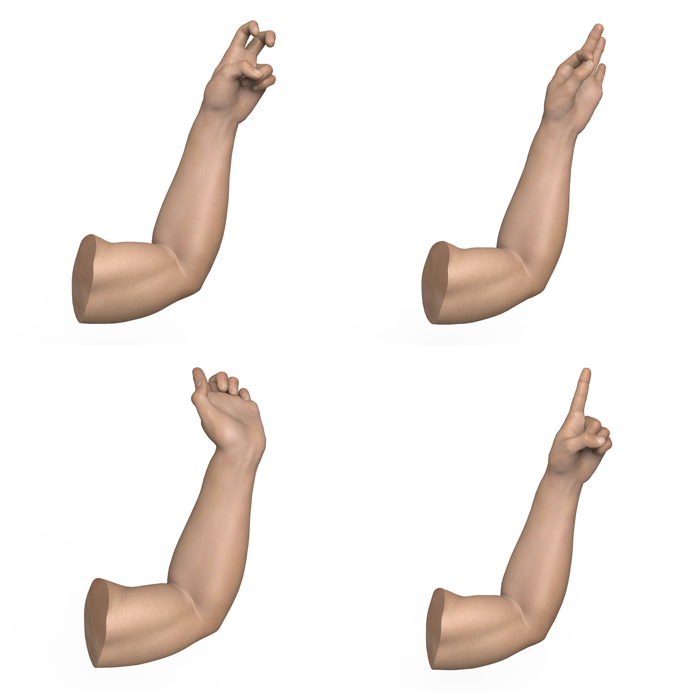 ArtStation - 40 Hand Pose Collection | Resources