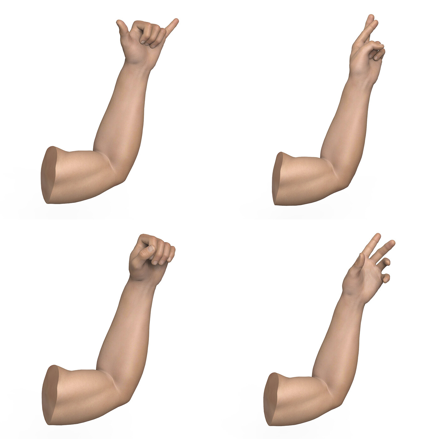 ArtStation - 40 Hand Pose Collection | Resources