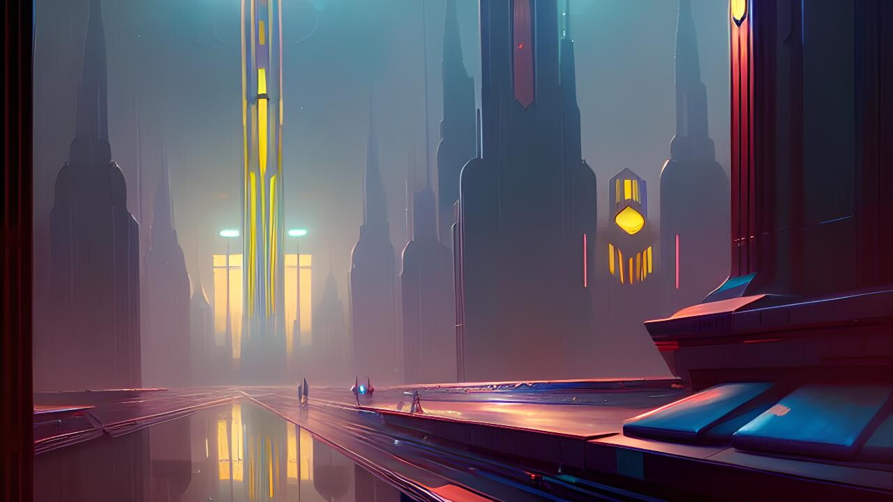 ArtStation - 44 sci fi painting 1100 jpg pack runwayml art | Artworks