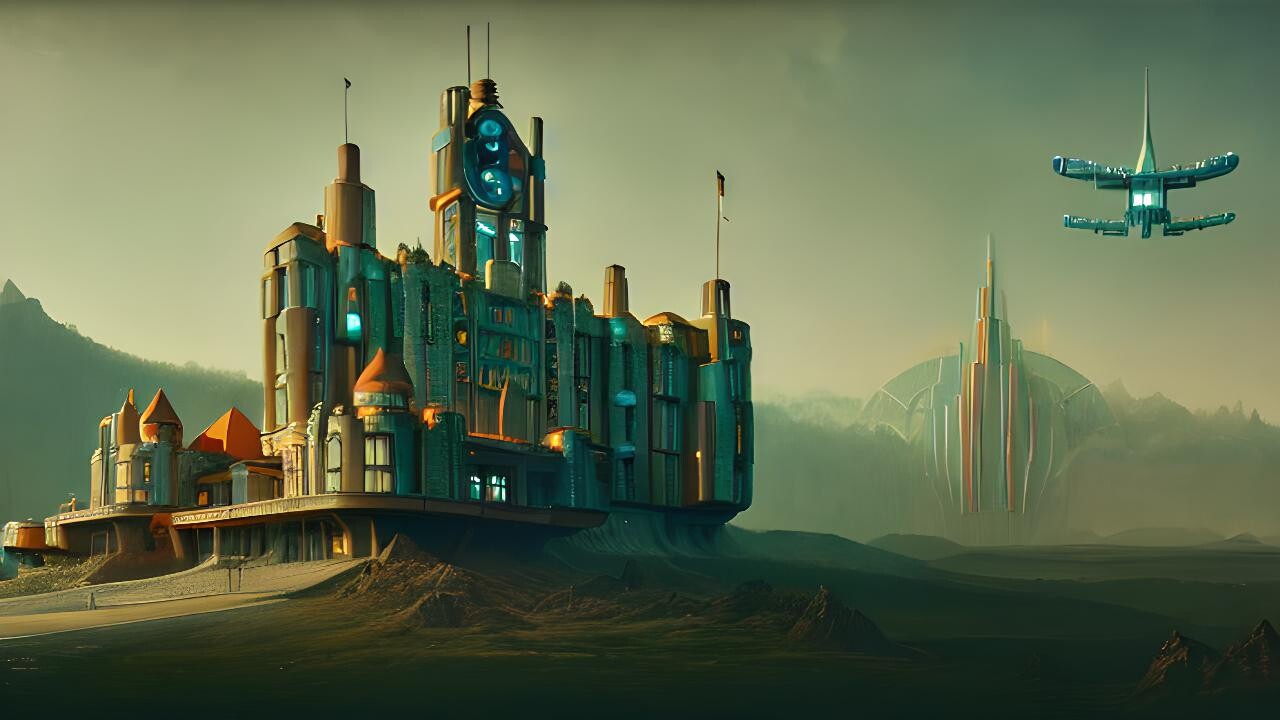 ArtStation - 50 landscape castle sfx 1800 jpg pack runwayml art | Artworks