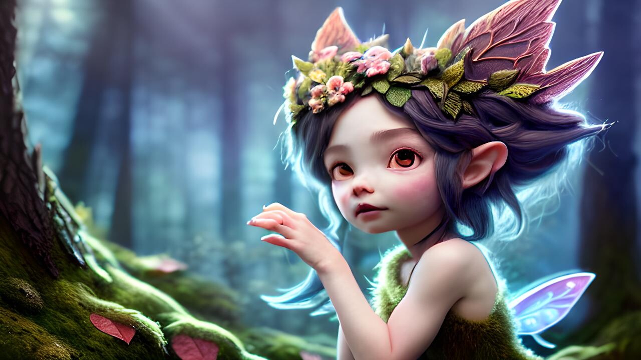 ArtStation - 57 Tiny and cute forest 2700 jpg pack runwayml art | Artworks