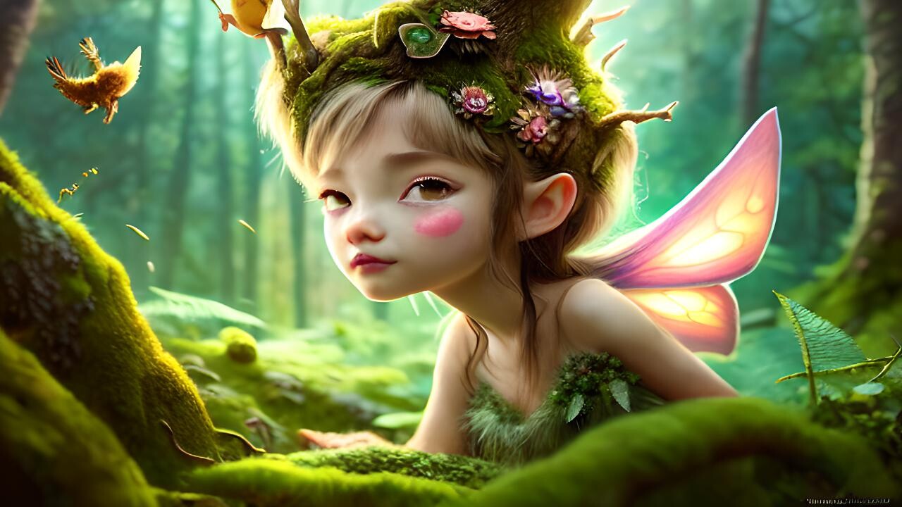 ArtStation - 57 Tiny and cute forest 2700 jpg pack runwayml art | Artworks