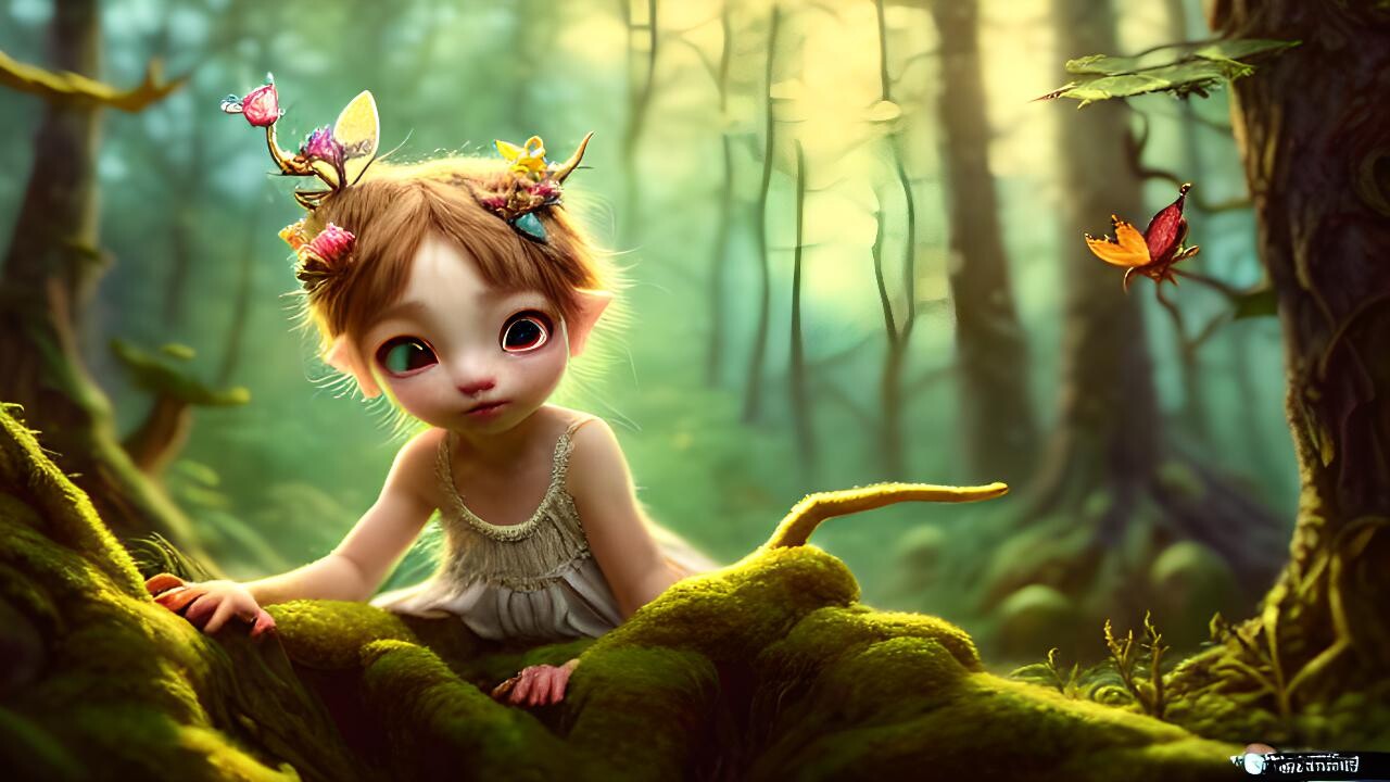 ArtStation - 57 Tiny and cute forest 2700 jpg pack runwayml art | Artworks
