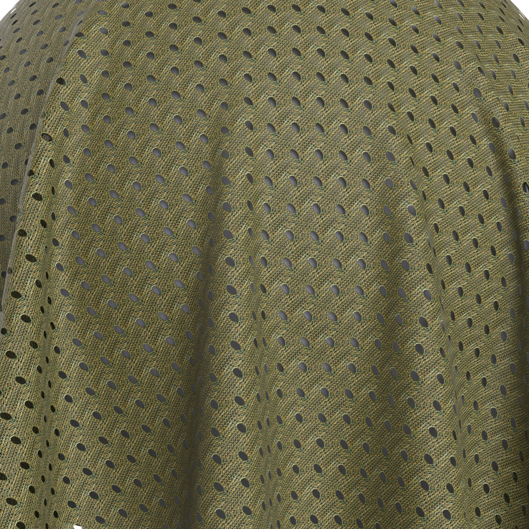 ArtStation - Woven Pinhole Mesh Winter Moss Colored Fabric | Game Assets