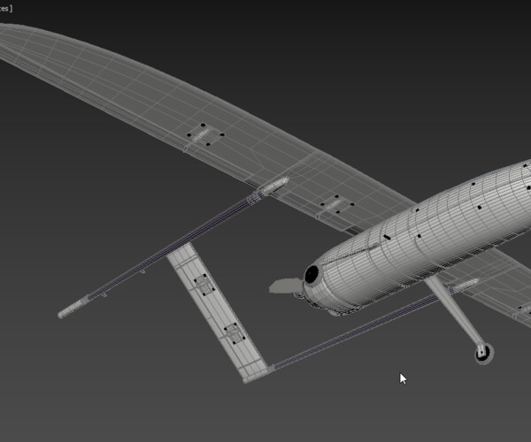 ArtStation - UAV Penguin B Industrial Drone 3D Model | Resources