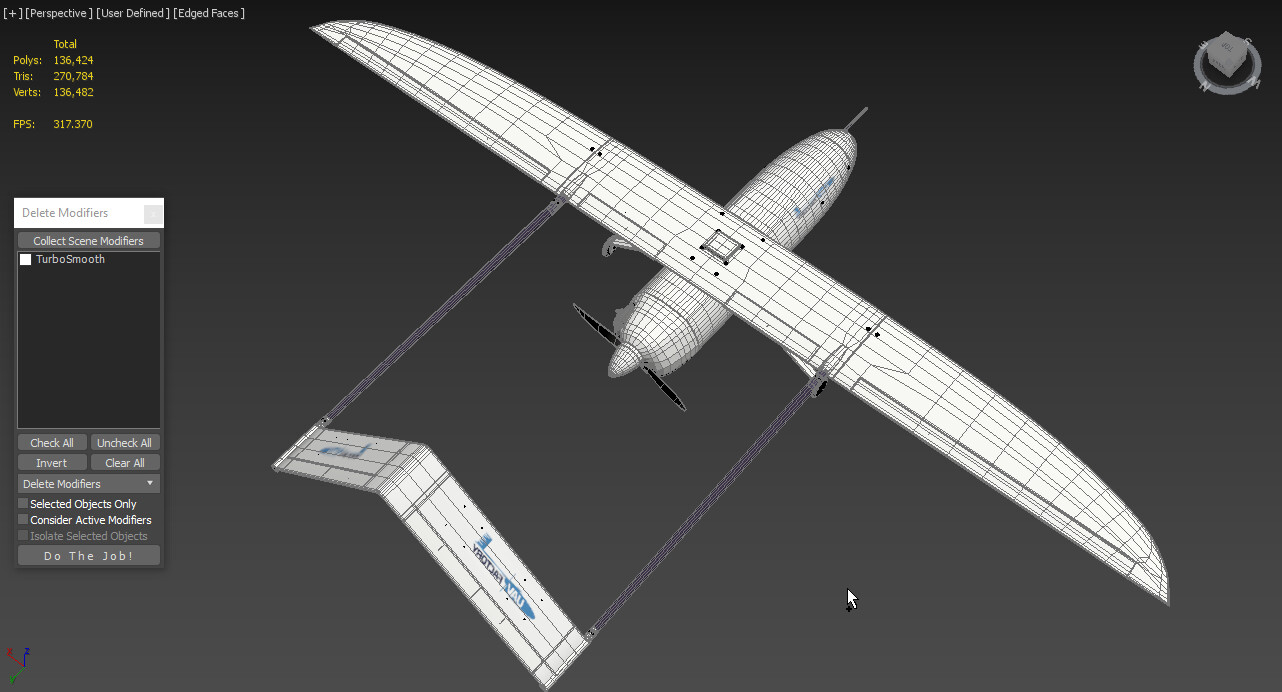 ArtStation - UAV Penguin B Industrial Drone 3D Model | Resources