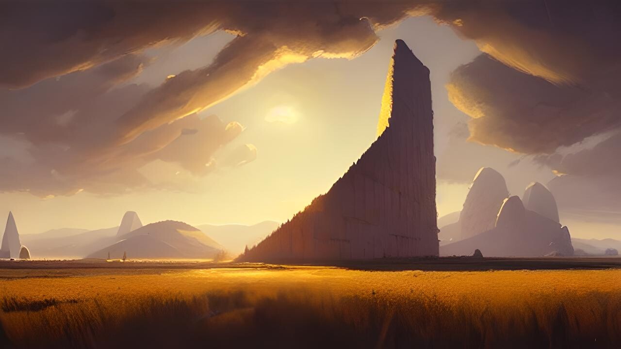 ArtStation - 61 monolithic structure 2400 jpg pack runwayml art | Artworks