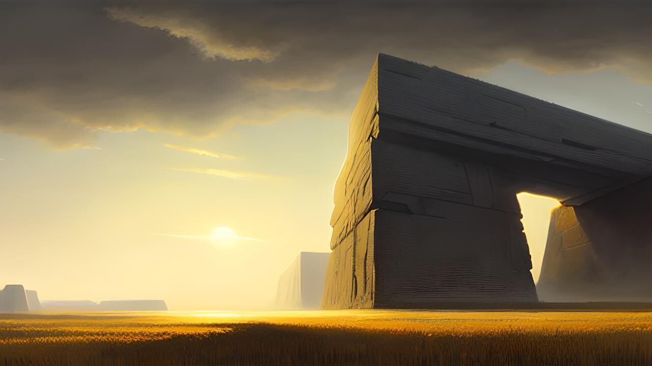 ArtStation - 61 monolithic structure 2400 jpg pack runwayml art | Artworks