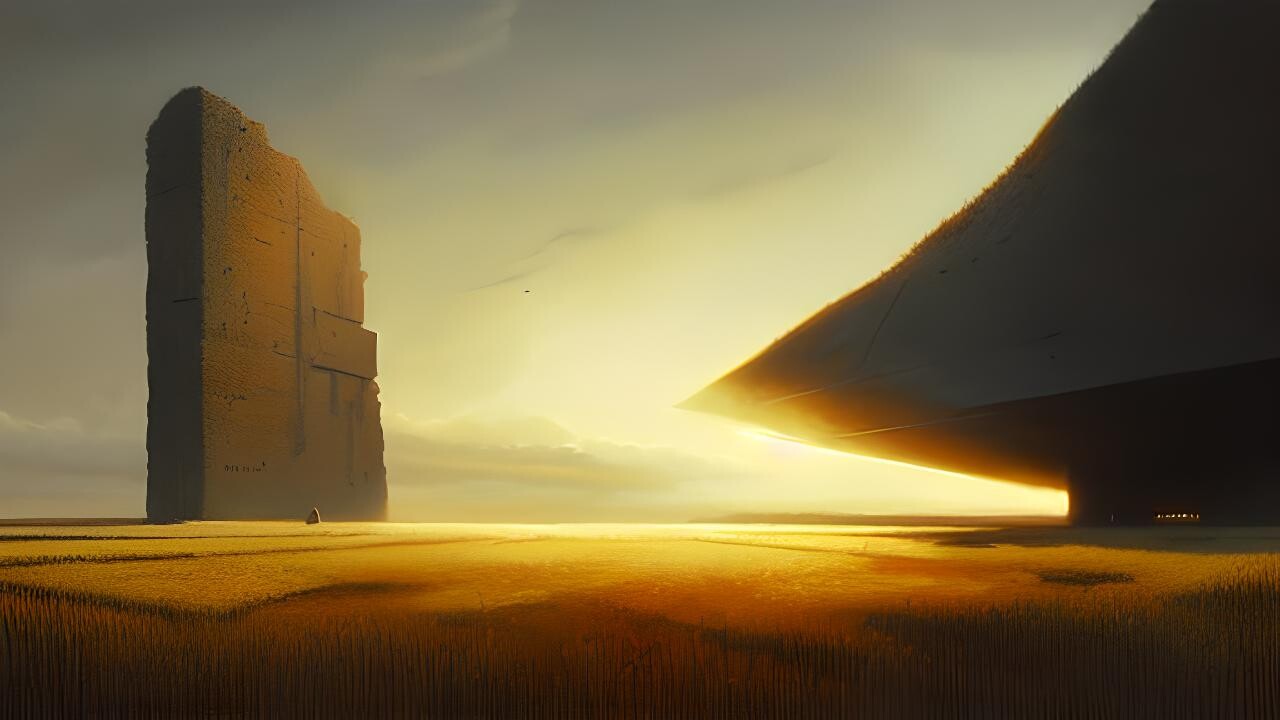 ArtStation - 61 monolithic structure 2400 jpg pack runwayml art | Artworks