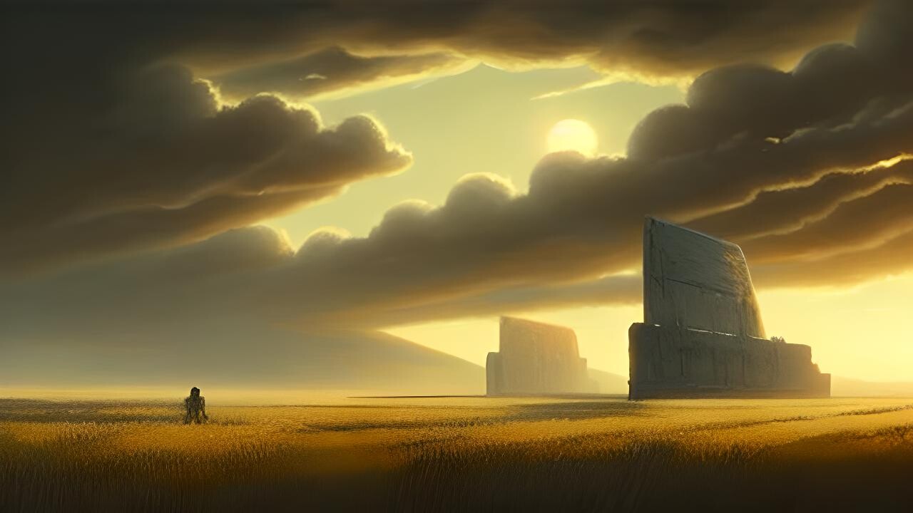 ArtStation - 61 monolithic structure 2400 jpg pack runwayml art | Artworks