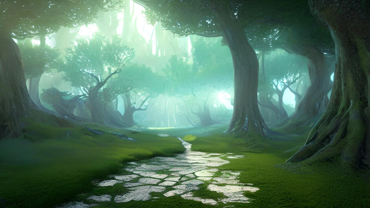 ArtStation - 68 amazing tree path 1500 jpg pack runwayml art | Artworks