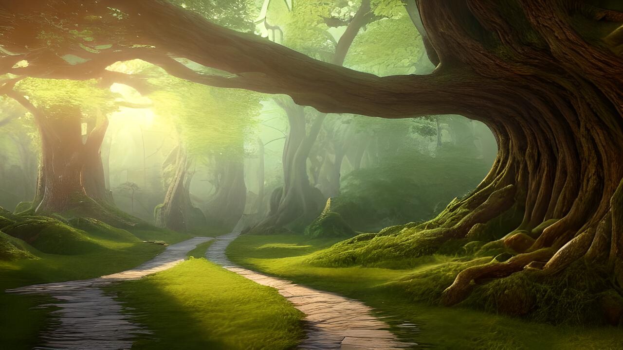 ArtStation - 68 amazing tree path 1500 jpg pack runwayml art | Artworks